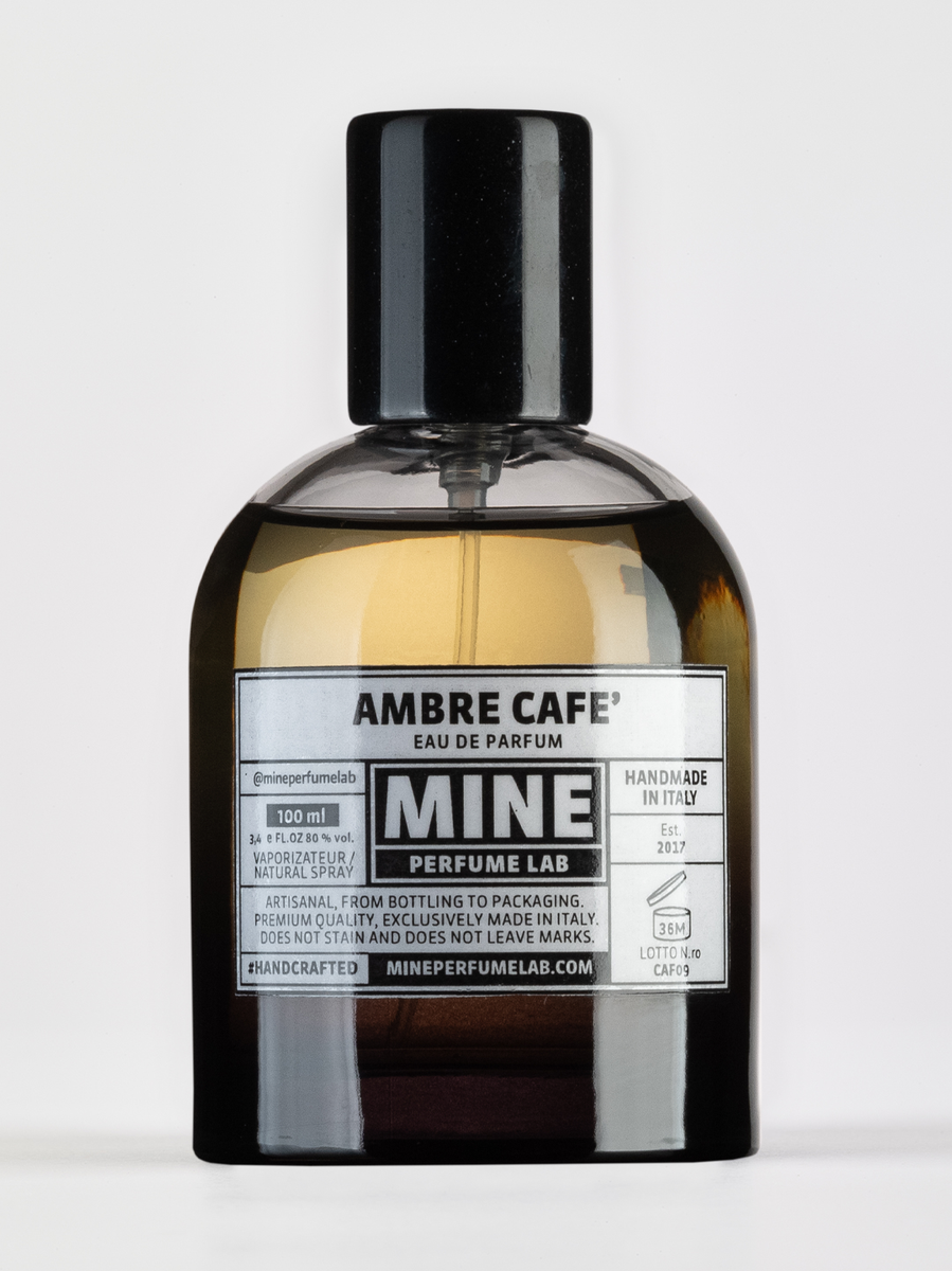 AMBRE CAFE’ - 100ml - Eau de Parfum – MINE PERFUME LAB ITALIA